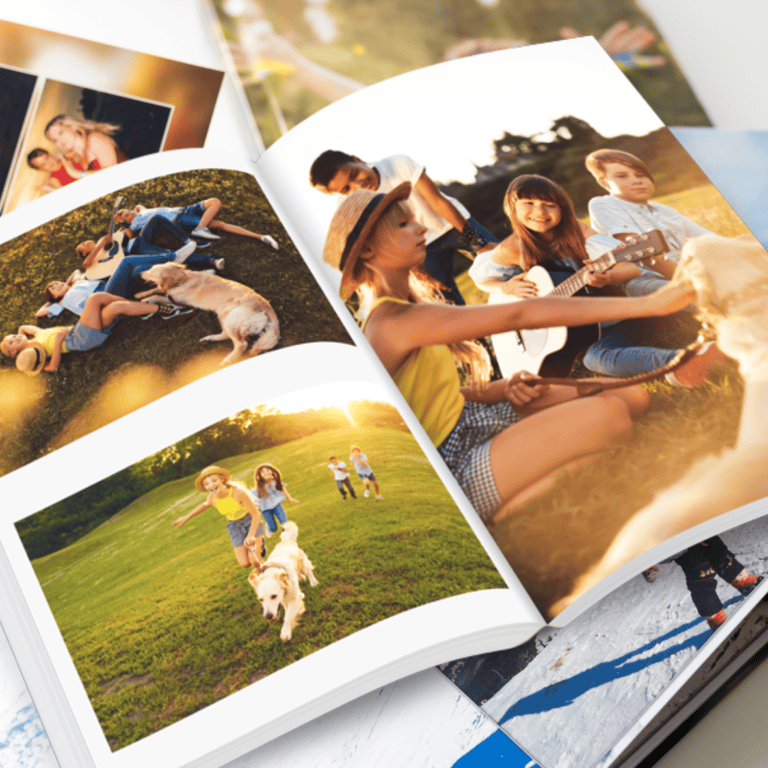 Photobook A4 Portrait Custom Hardcover - Creative Photo Lab